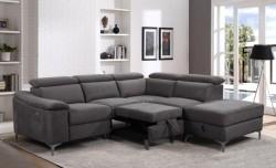 Cina Recliner elettrico pieghevole Sofa Bed Multifunctional Practical di 3 Seater in vendita