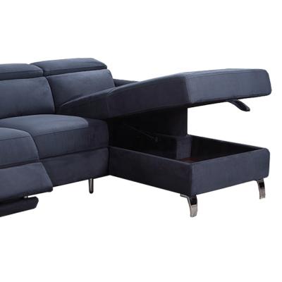 Cina Sofa Anti Abrasion With Storage convertibile a forma di L non tossico piegante in vendita
