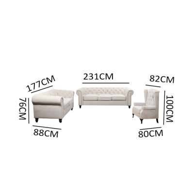 Cina OEM del ODM moderno di Sofa Abrasion Resistant Multicolor della casa di colore beige in vendita