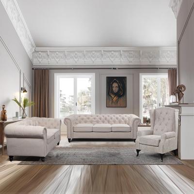 Cina OEM del ODM moderno di Sofa Abrasion Resistant Multicolor della casa di colore beige in vendita