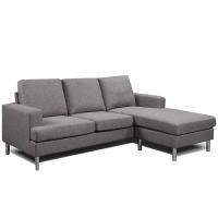 China Multifunctional Luxury Corner Sofa Foldable Practical L Shape for sale