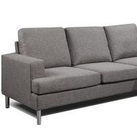 China Multifunctional Luxury Corner Sofa Foldable Practical L Shape for sale