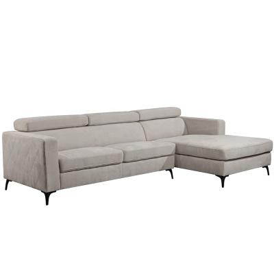 China Foldable Sectional Fabric Queen Sleeper Sofa Stain Resistant Multiscene for sale