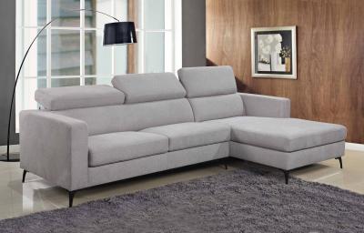 Foldable Sectional Fabric Queen Sleeper Sofa Stain Resistant Multiscene