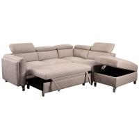 China Sectional Folding Sofa Bed Comfortable Practical With Recliner for sale