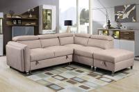 China Sectional Folding Sofa Bed Comfortable Practical With Recliner for sale