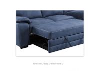 China Multipurpose Pull Out Sectional Couch Bed Practical For Living Room for sale