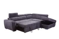 China Durable Antiwear Comfortable Couch Bed , Breathable Sleeper Sofa With Storage for sale