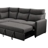 China Multifunctional Fabric Sleeper Sofa , Foldable Convertible Couch Bed for sale