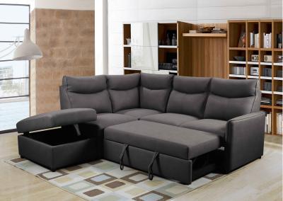 Cina Sofà multifunzionale della traversina del tessuto, letto convertibile pieghevole dello strato in vendita
