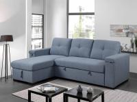 China 1 Seater Corner Folding Sofa Bed Abrasion Resistant Practical for sale