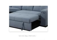 China 1 Seater Corner Folding Sofa Bed Abrasion Resistant Practical for sale