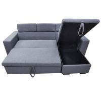 China 20118 Stain Resistant Modular Sleeper Sofa Multifunctional 223x143x80CM for sale