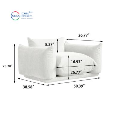 Cina Mobili in tessuto ODM Moderno design morbido angolo divani a forma di L Divani sezionali Divani modulari Divani in soggiorno in vendita