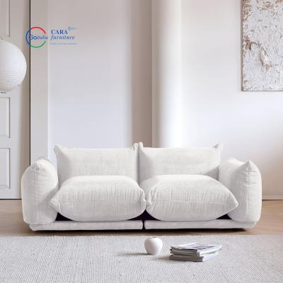 Cina Mobili in tessuto ODM Moderno design morbido angolo divani a forma di L Divani sezionali Divani modulari Divani in soggiorno in vendita