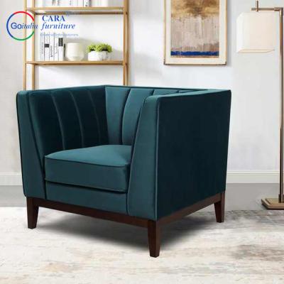 Cina Nuovo design divano morbido semplice poltrona a braccio singolo lusso per il soggiorno moderno in vendita
