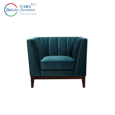 Cina Nuovo design divano morbido semplice poltrona a braccio singolo lusso per il soggiorno moderno in vendita