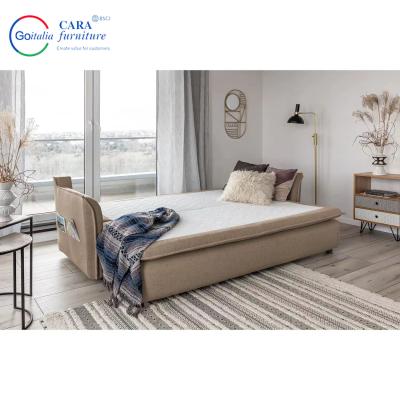 Cina 30026 Buone vendite Arredamento per la casa Alberghi Stoffa Divano Letto Unico In legno Cornice Stoffa Copertura in vendita
