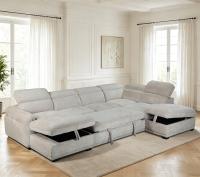China Solid Wood Foam Spring Frame Home Furniture Sofas Including Storage Great Sleeper Solutions for Versatile for sale