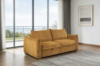 China Modern Design Fabric Sofa Bed Featuring Pull Down Storage Structure Providing Convenient Storage and Comfortable Seating for sale