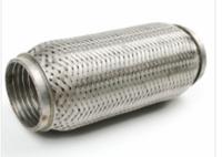 China 64 x 90mm Auto-Auspuff-flexibles Rohr mit Verriegelung 444 + Material 409L zu verkaufen