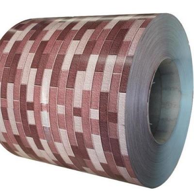 China 2.0mm SS304 Retro Brick Painted Steel Coil for sale
