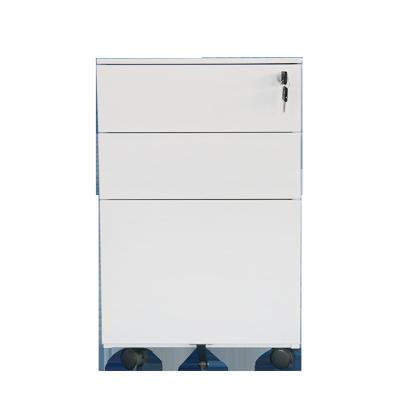China Advanced techology Mobile Pedestal 3 drawer movable cabinet/movable pedestal for America Market for sale