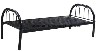 China China Latest Cheap Price Hot Sale Modern Design Steel Metal Single Bed for Hotel using for sale