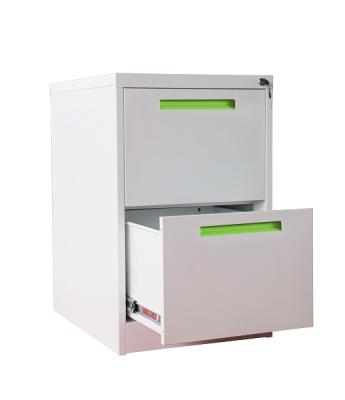 China 2017 Modern design 2 Vertical Drawers Office Hanging Filing Steel Cabinet / drawer cabinets for office use for sale