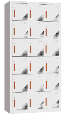 China Comany use steel storage filling cabinet, Latest stainless steel locker 18 door steel locker, Metal steel locker, for sale