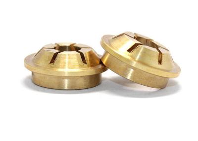 Cina La precisione d'ottone di CNC dell'OEM girata parte le parti aerospaziali di giro del metallo in vendita