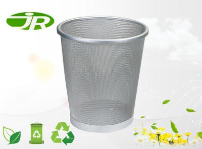 China Óvalo negro del cubo de la basura de la oficina de los pequeños cubos de la basura redondos de la oficina de la malla en venta