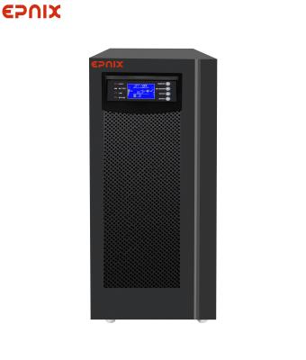China 6kva 4.8kw phase 1/1 high frequency online UPS power supply with build-in battery 192VDC(7ah*16pcs) uninterrupted UPS for sale