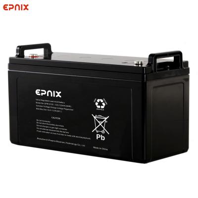 China 120AH 12VDC（20HR） UPS battery rechargeable VRLA AGM battery valve regulated lead-acid battery for sale