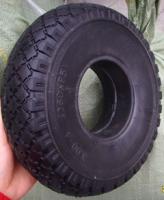 China 350-400mm PU Foam Wheels Diamond Pattern For Trolley for sale