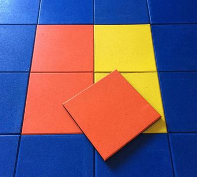 China Indoor Playground Rubber Mat Roll Tile Composite Floor Mat for sale