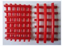 China Customized TPU Wire Polyurethane Screen Mesh For Sand Vibrating Tension Plate for sale