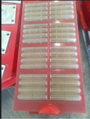China Pirâmide Modular Industrial Polyurethane Screen Mesh para peneiração de minas à venda