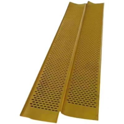 Cina 200-600mm Larghezza Flip Flow Polyurethane Screen Mesh Con Comb Square Apertura Oblonga in vendita