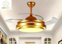 China CCC Dia 92cm 52 Inch Ceiling Fan Light 3 Speed With Reverse Function for sale