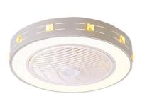China ABS Blade Remote Control Ceiling Fan Light for sale