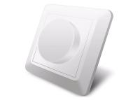 China 84x84mm Thyristor Dimmer Switch 200W Rear Cut Dimmer Enclosure Standard for sale