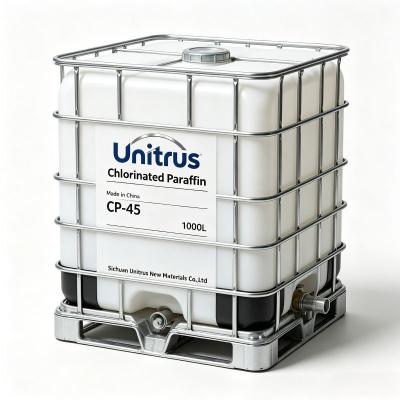 China Safe Grade Chlorinated Paraffin 45 CP-45 Low Risk Industrial Chloroalkane for sale