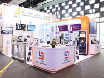 Parking Payment Station With 21.5 Inch High Brightness Touch Screen And Cash Coin Acceptor And Change Kiosk 45