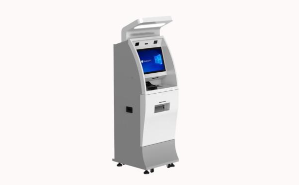 China Antirust Retail Bill Payment Kiosks Windows 8 / Linux / Windows 7 With Card Dispenser supplier