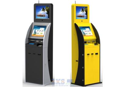 China Indoor Dual Display Self Service Payment Kiosk Interactive With POS Terminal for sale