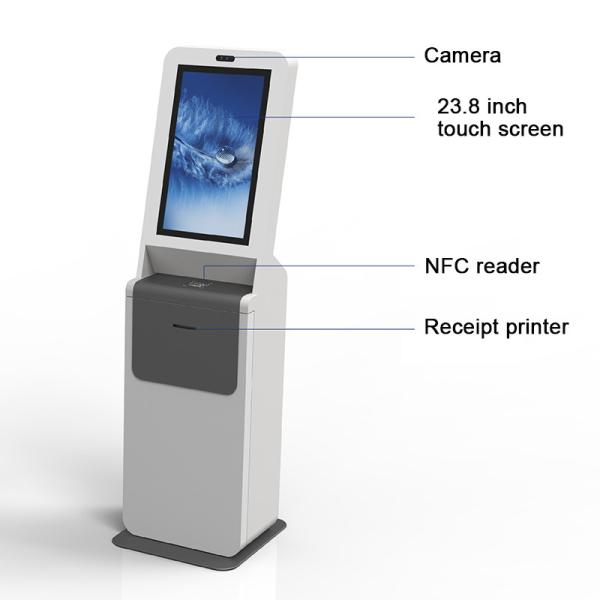 Quality Self Payment Terminal RFID NFC Camera Printer QR Cash Dispenser Self-Service for sale