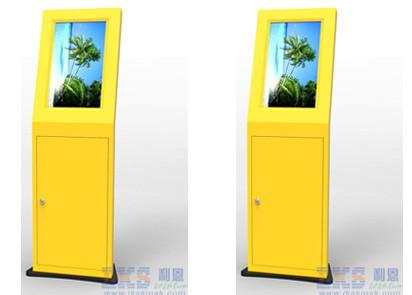 Quality Library Print Computer Kiosk Stand Downloading Documentation Powder Coat for sale