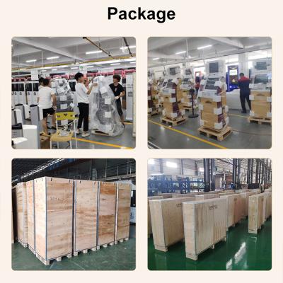 China Hotel Airport Self Service Kiosk With Touch Screen POS Cash Payment Receipt Printer Camera Passport Scanner for sale