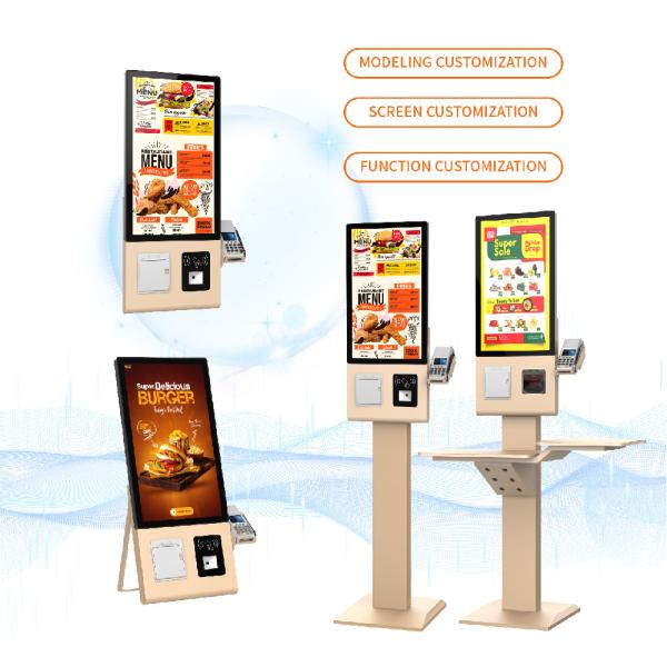Quality Industrial PC Self Ordering Kiosk With Optional Payment And NFC Reader for sale